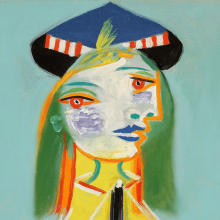 Pablo Picasso's 'joyful' portrait of daughter sells for £18m at Sotheby ...